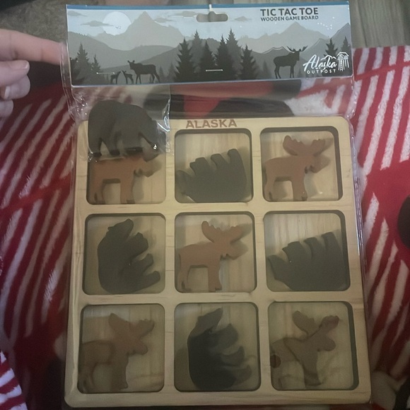 Alaska Outpost | Toys | Alaska Outpost Wooden Tic Tac Toe Game New ...